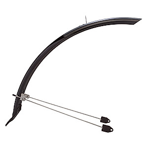 Planet Bike Hardcore Bike Fenders, 700c x 45mm , Fits Up to 35mm Tires