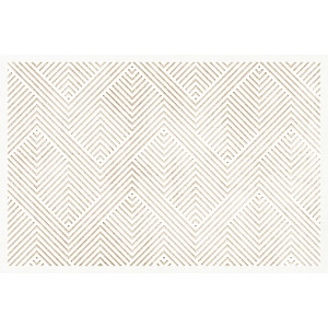 Comfwell Door Mat Indoor Entrance 2x3 Beige Rug Machine Washable Rug, Small Area Rug - Stain & Water Resistant Non Slip - for Entryway; Kitchen; Front Door Indoor Entrance, Beige