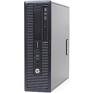 HP EliteDesk 800 G1 Small Form Desktop Computer Tower PC (Intel Quad Core i7-4770, 16GB Ram, 240GB Solid State SSD, WiFi) Win 10 Pro Dual Monitor Support HDMI + VGA (Renewed)