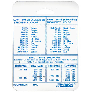 FMOD Crossover Pair 70 Hz Low Pass