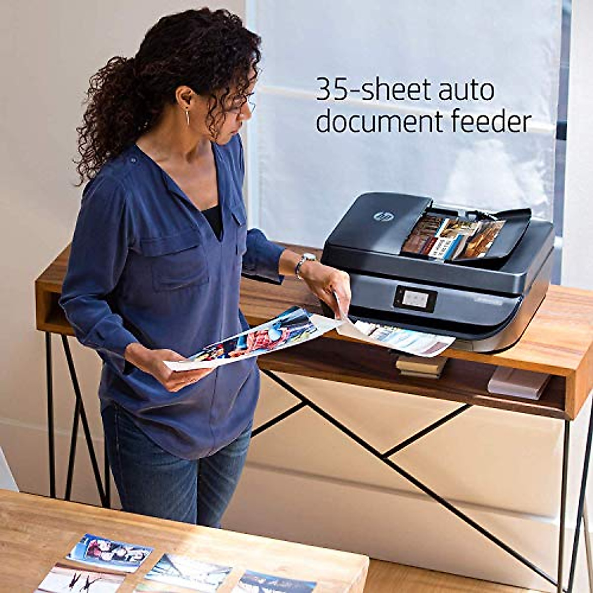 HP OfficeJet 5260 Wireless All-in-One Printer – includes 2 Years of Ink Delivered to Your Door, Works with Alexa (Z4B13A)