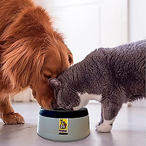 Road Refresher by Prestige Pets, The No-Spill, Slobber Stopper Water Bowl Dispenser, The Neater Dish for Home & Travel, No Messy Splashes, Spilling or Drips for Dogs & Cats