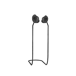 LICHIFIT Anti-Lost Strap Hanging Neck Rope Soft Silicone Headset Waterproof Sports Accessories for Samsung Galaxy Buds 2019