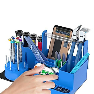 Magnetic Screwdriver Holder - 360 Degree Rotating Magnetic Tool Holder Storage | Screwdriver Tweezers Holder | Magnet Tool Organizer For Garage | Organizers For Hex Screw Driver Tool Kit