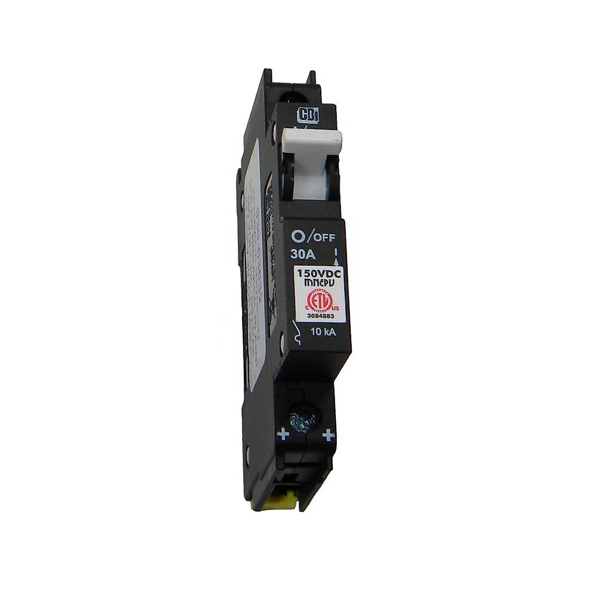 DIN Rail Mount Combiner PV Breaker - 30 Amp, 150 VDC, | MNEPV30