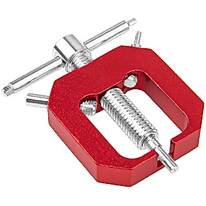 ShareGoo RC Motor Gear Puller Remover Universal Pinion Gear Tooth Extractor Tool Compatible with HSP HPI Traxxas RC4WD Axial Redcat 1/8 1/10 RC Car Truck (Red)