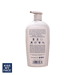 Kiss My Face Coconut Hand Soap, Tropical Moisture Cleanse, With Added Yarrow And Coconut Water, Easy To Use Hand Soap Pump, Coconut Scented, Cruelty Free & Vegan Soap, 9 Fl Oz Bottle