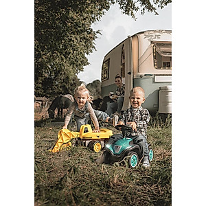 BIG Power Worker Maxi Digger Excavator Vehicle , Yellow