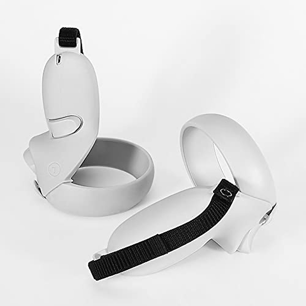 Dengofng 1pair Touch Controller Grip Cover for Quest, Anti-Throw Handle Protective Sleeve Hand Controller Grips Accessories Grip Cover