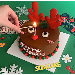 Christmas Sprinkles Mix size eyeball 130g/ 4.6oz Baking Edible Christmas Cake Decorations Cupcake Toppers Cookie Decorating Ice Cream Toppings Celebrations