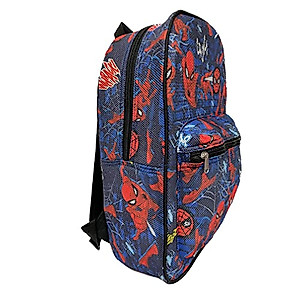 Ruz Spiderman mesh school backpack
