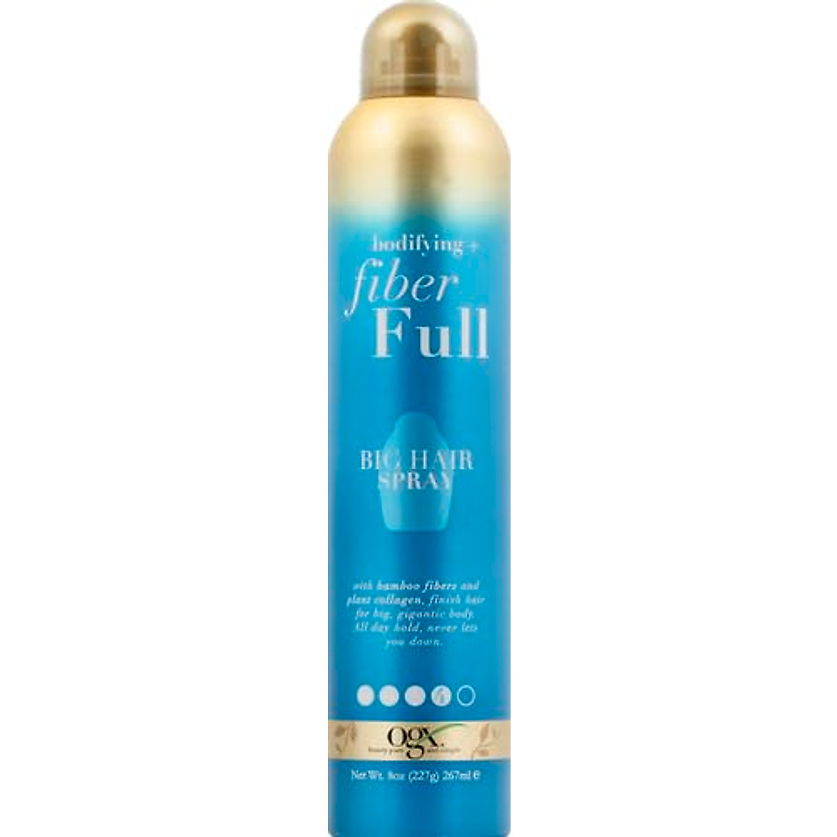 OGX Bodifying + Bamboo FiberFull Big Hair Spray 64033, 8 Ounce
