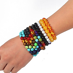 Beads for Jewelry Making Bulk ,Crystal Beads Bracelet Making kit Mixed 300pcs Healing Bead Rock Loose Nature Stone Gemstone for DIY Bracelet Necklace Essential Oil