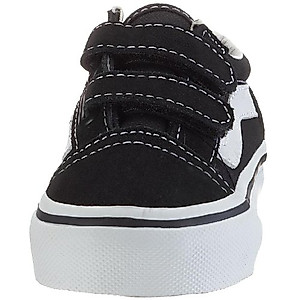 Vans Unisex-Child Old Skool V-K, Black, 6 Little Kid