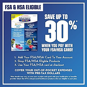 Mucinex Children's Day & Night Combo Pack, Kids Cold Medicine / Kids Cough Medicine, Daytime Cold Medicine & Night Time Cold and Flu Medicine, Mucinex Kids Medicine, Berry Flavor Liquid (2 X 4 Fl Oz)