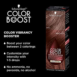 Schwarzkopf Color Boost Color Vibrancy Booster, Brown