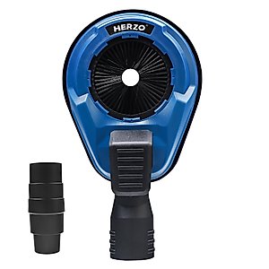 HERZO Drill Dust Collection Attachment, Hammer Dust Collection Attachment, Universal Dust Shroud for Drilling,with a Max Drilling Diameter of 70 mm