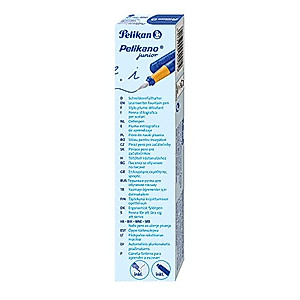 Pelikan Pelikano Jr. Fountain Pen, Left-Handed, Medium Nib, Blue, 1 Pen, 940916