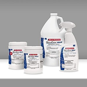 Micro-Scientific M60036 Opti-Cide Max Disinfectant Cleaner with Spray, 24oz
