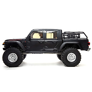 Axial RC Truck 1/10 SCX10 III Jeep JT Gladiator Rock Crawler with Portals RTR (Batteries and Charger Not Included), Gray, AXI03006BT1