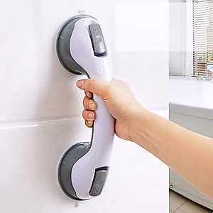 2 Pack Grab Bars for Bathroom, Shower Handle, Handicap Grab BarsShower Grab Bar, Grab Bars for Bathtubs and Showers Shower Handles for Elderly, Elderly Assistance Products Baby Shower Handle, (AM-5)