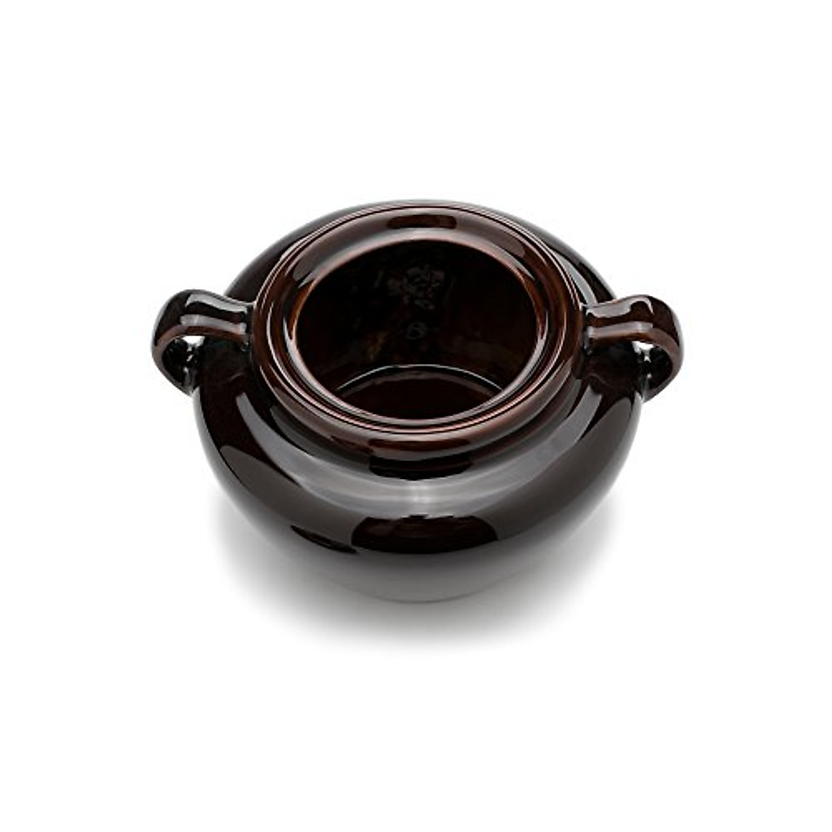 Fox Run 0350 Stoneware Bean Pot, 9.75 inches, Brown