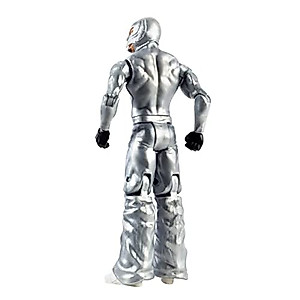 WWE Mattel Rey Mysterio Action Figure Series 121 Action Figure Posable 6 in Collectible for Ages 6 Years Old and Up,Multi