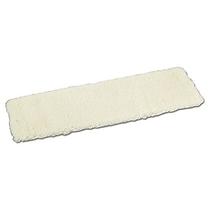 Boardwalk 4518 Mop Head, Applicator Refill Pad, Lambswool, 18-Inch, White