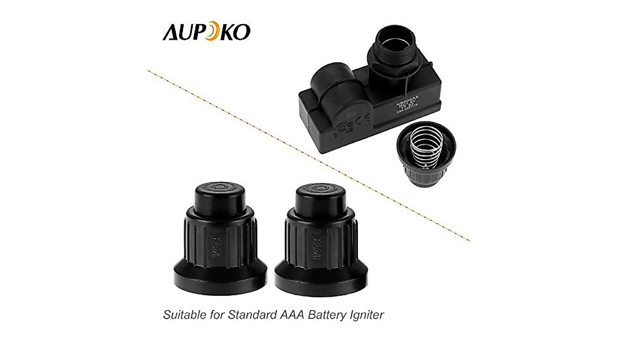 Aupoko AAA Battery Igniter Cap - Easy Replacement for Gas Grills