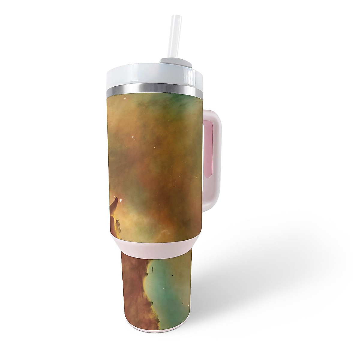 MightySkins Skin Compatible with Stanley The Quencher H2.0 FlowState 40 Oz Tumbler - Space Smoke | Protective, Durable, and Unique Vinyl Decal wrap Cover | Easy to Apply, Remove, and Change Styles