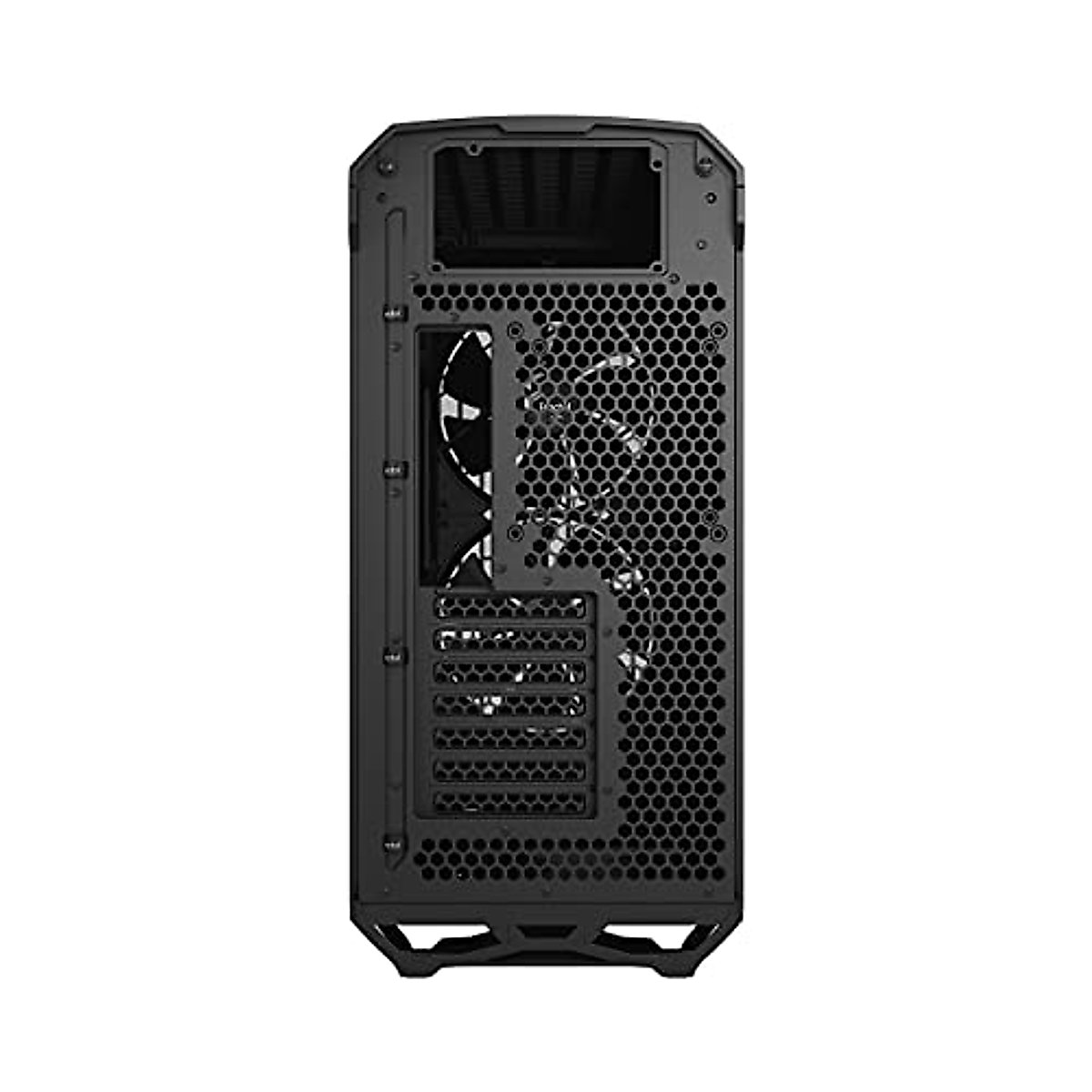 Fractal Design Torrent Black - Solid Side Panel - Open Grille for Maximum air Intake - Two 180mm PWM and Three 140mm Fans Included - Type C - ATX Airflow Mid Tower PC Gaming Case