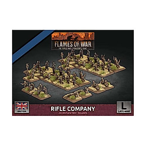 Flames of War: Late War: British Rifle Company (BBX53)