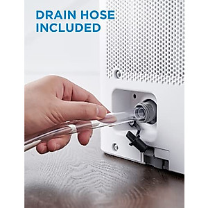 Midea Cube 35 Pint Dehumidifier for Basement and Rooms at Home for up to 3,500 Sq. Ft., Smart Control, Works with Alexa (White), Drain Hose Included, ENERGY STAR Most Efficient 2023