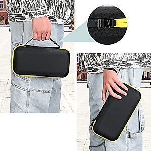 ProCase Carrying Case for Logitech G Cloud Gaming Handheld, Hard Travel Case for G Cloud Console, Portable Storage Pouch Fits Gaming Accessories -Black