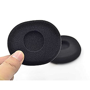 Rhinenet Replacement Earpad Ear Pads Cushion Sponge Foam Covers Compatible for Logitech H800 Wireless Headphones Headset Original Soft Comfortable Foams Durable Flexible Noise Isolation 4pcs Black