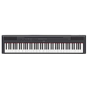 Yamaha P115 88-Key Weighted Action Digital Piano with Sustain Pedal, Black