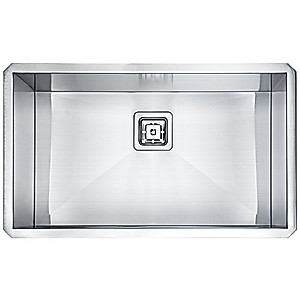 ANZZI 30" Stainless Steel Undermount Kitchen Sink - Satin - Vanguard Series K-AZ3018-1AS