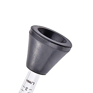 Carkio Argon Co2 Gas Flow Meter Professiona Flow Sensor Meter Peashooter Scale Tester Measure Flowmeter Flow Meter Compatible with Mig Tig Welder Welding