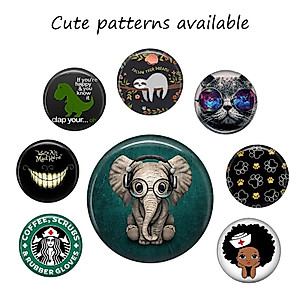 AOOF Stethoscope Tag,Steth ID Tag,Nurse Badge(Elephant)