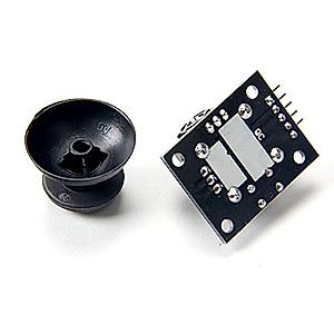 ARCELI 5PCS PS2 Joystick Game Controller XY Dual-axis Joystick Breakout Module Compatible with Arduino