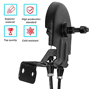 johntruck Rotator Cable Assy for Husqvarna ST224 ST224P ST227P ST230P ST324 ST327 ST330 & Poulan PR241 PR242 PR271 PR300, Replace for 581680302 581680301