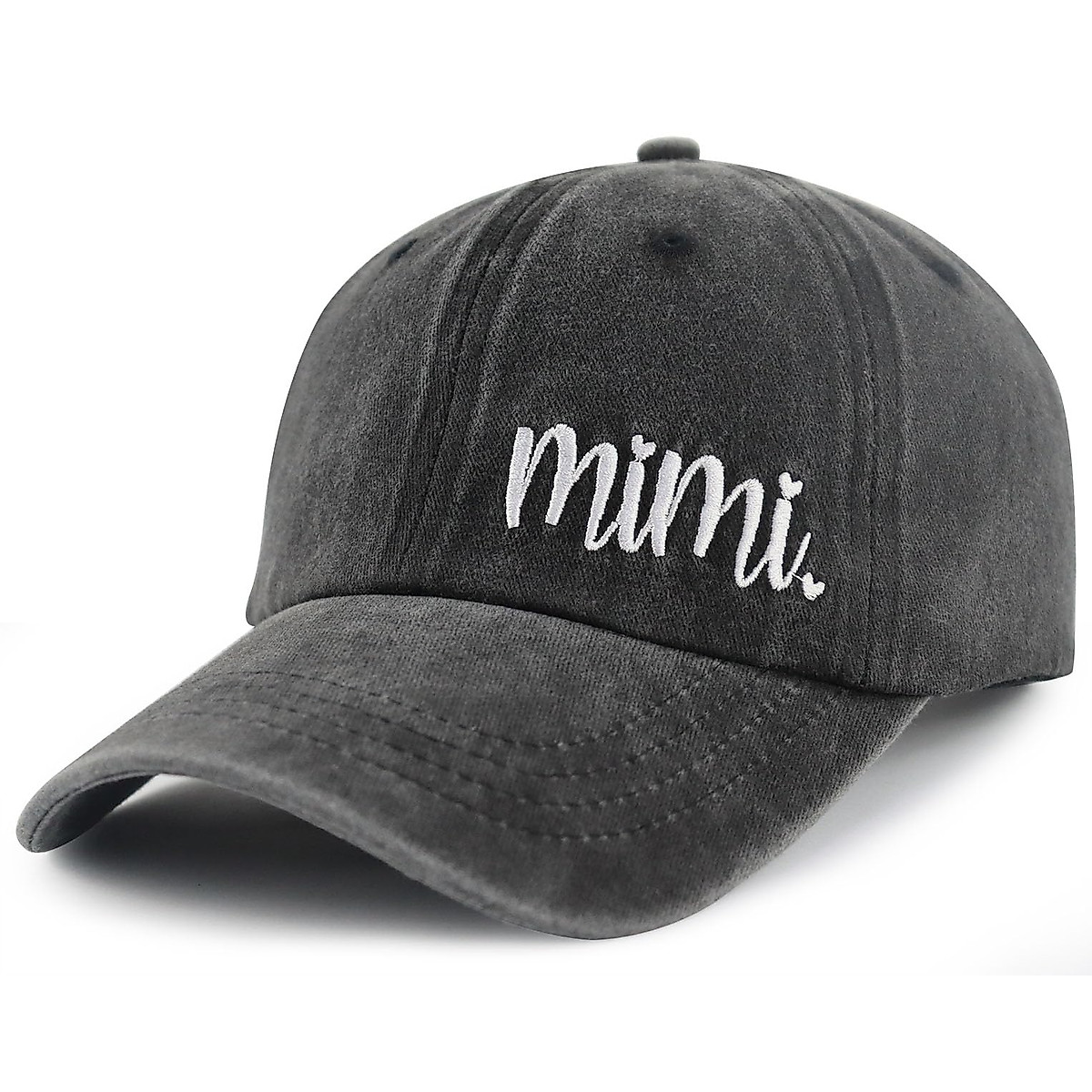 Mimi Gifts for Grandma, Funny Embroidered Mimi Hat, Adjustable Best Grandmother Birthday Decorations Baseball Cap, Mothers Day Christmas Retirement Grandma Gifts for Women Gigi Nana Sister Mom Wife