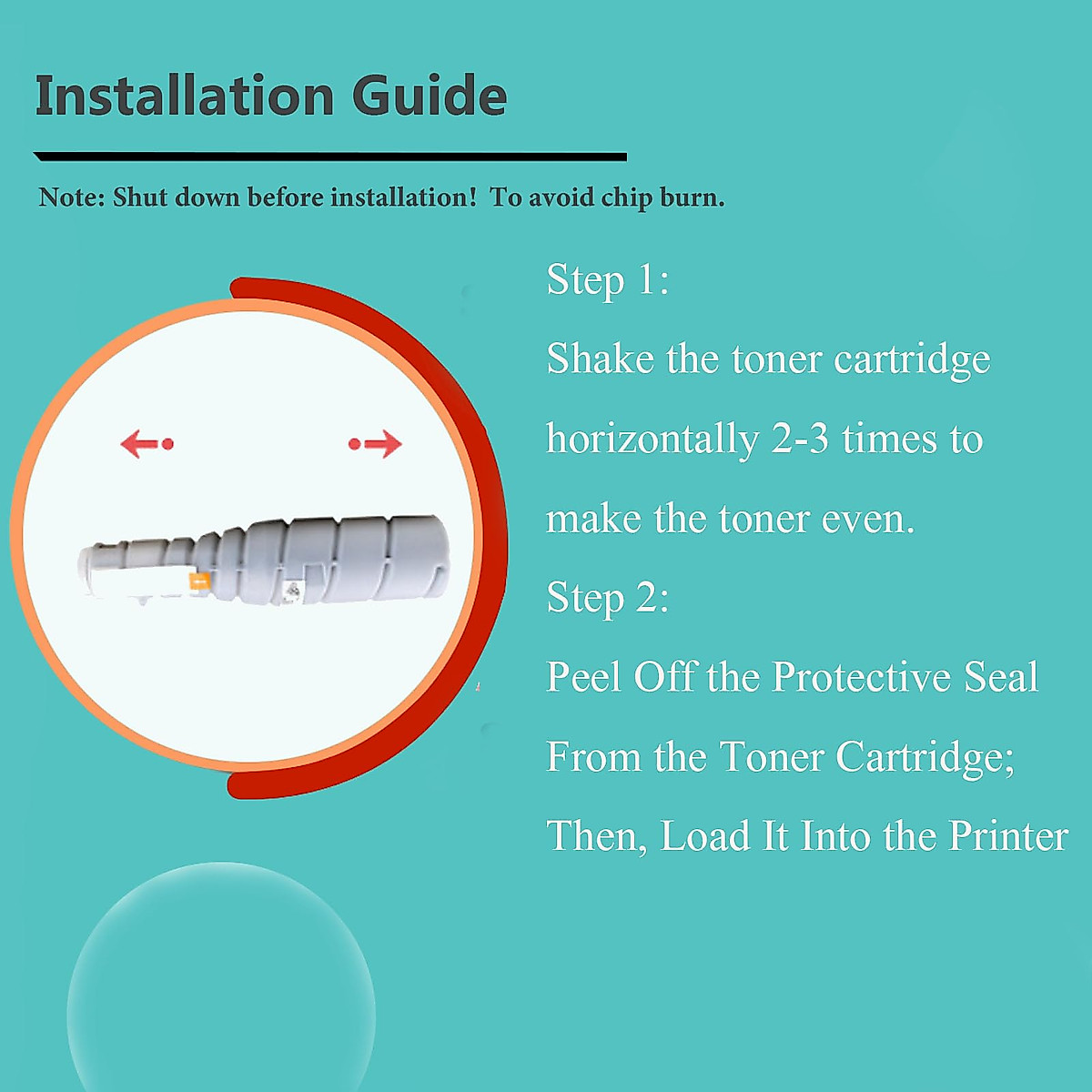 FLOAPA TN414 Toner Cartridge Use for Konica Minolta Bizhub 363 423 Printers 2 Pack