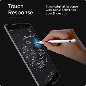 Spigen Tempered Glass Screen Protector [GlasTR Slim] Designed for iPad 10.2 inch (9th (2021) / 8th (2020) / 7th (2019) Generation) [9H Hardness/Case-Friendly]