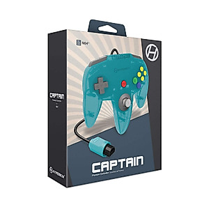 Hyperkin "Captain" Premium Controller for N64 (Turquoise) - Nintendo 64