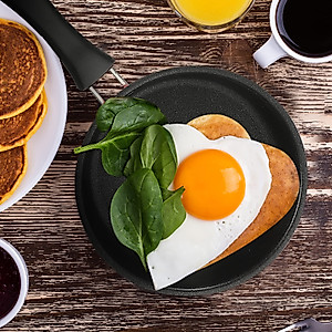 Hemoton Stainless Steel Frying Pan Nonstick Frying Pan Omelette Pan Mini Egg Pan Rolled Pancake Pan Stainless Steel Cookware for Home Kitchen Cooking 25cm Stainless Steel Grill Set