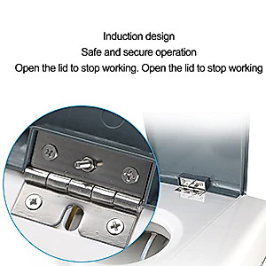 Ice Cube Makers, High Capacity Ice Maker, Commercial Cone machine250W, Stainless Steel Ice Machine with 4/11/18 Lbs Capacity, Ideal for Restaurant, Bars, Home and Offices,2L