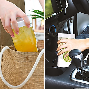 Moretoes 2pcs 24oz Glass Cups with Lids and Straws, Glass Iced Coffee Cups Cute Travel Tumbler Cup, Drinking Jars Set Reusable Boba Bottle for Jumbo Smoothie, Cold Brew, Soda, Juice