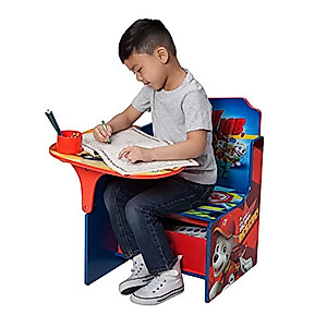 Delta Children Chair Desk with Storage Bin - Ideal for Arts & Crafts, Snack Time, Homeschooling, Homework & More, Nick Jr. PAW Patrol