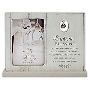 Cathedral Art (Abbey & CA Gift Picture Frame-Baptism Blessing, 4"x6", Multicolored